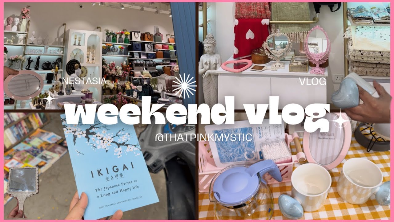 Weekend Vlog: A productive & fun weekend vlog💌| Pinteresty mugs🎀 ...