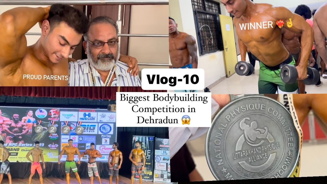 Biggest Bodybuilding Competition in Dehradun 😳😱🥈 ️‍🔥🤍 - YouTube