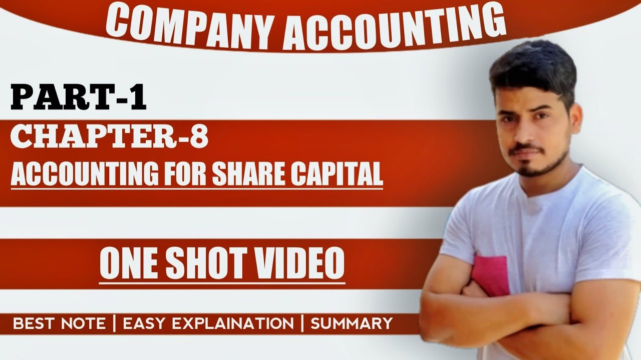 Company Accounts | Class 12 Accounts | Issue of shares Types of shares ...
