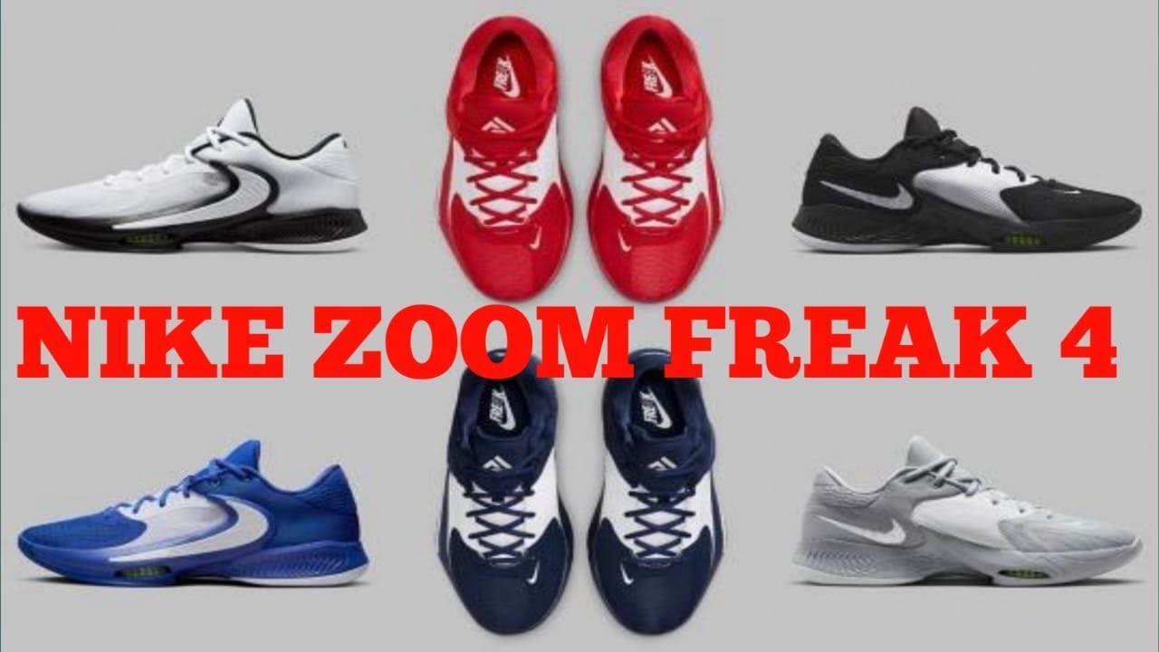 NIKE ZOOM FREAK 4 PREPARES A FULL TEAM READY COLORWAYS | DETAILED LOOK ...