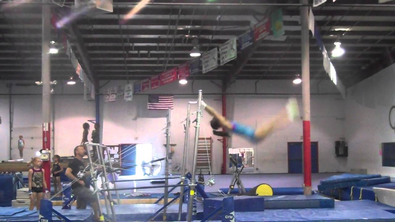 Gymnastics Bars Hecht Kayla Kennedy - YouTube