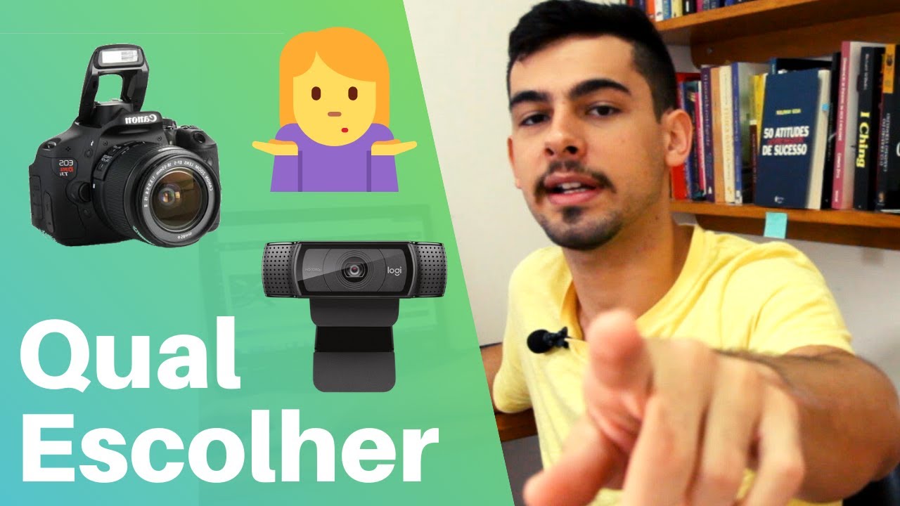 Câmera para Fazer Vídeo Aulas Profissionais [ QUAL ESCOLHER? ] Como ...