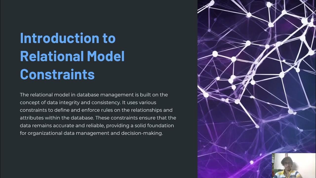 Relational model concepts and constraints - YouTube