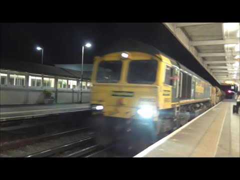 Freightliner High Output Ballast Cleaner Trains - Summer 2015 - YouTube