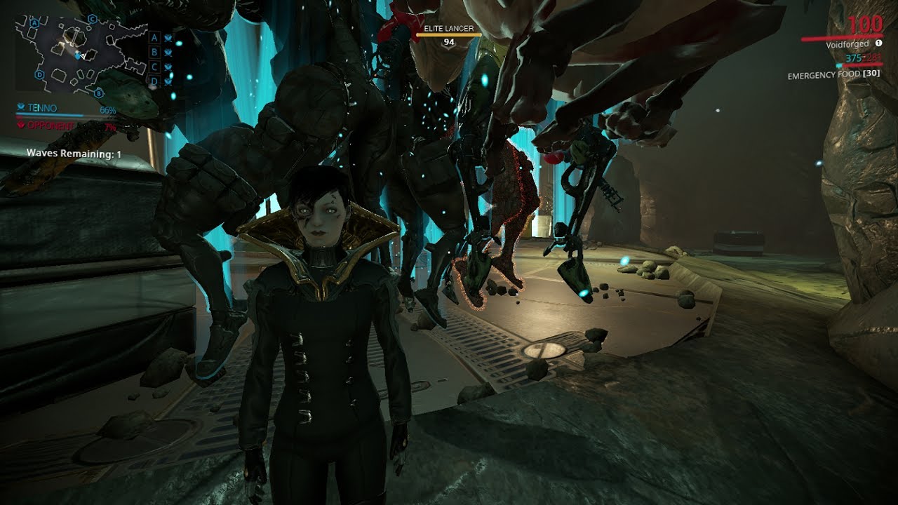 Warframe Sorties - L100 Grineer Interception - Solo - Nidus. - YouTube