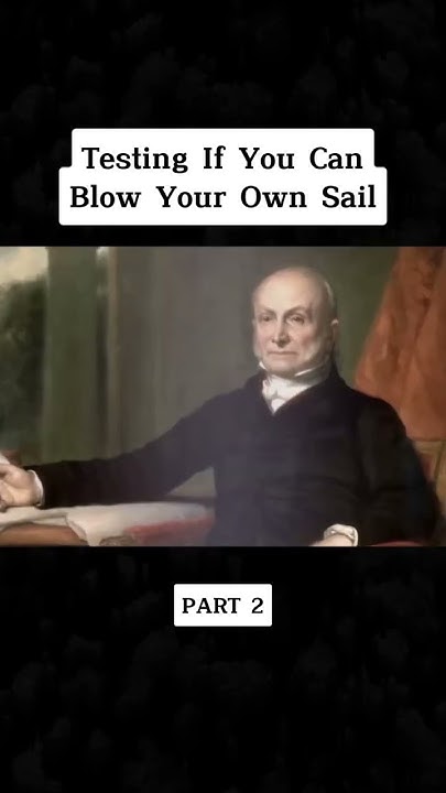 Testing If You Can Blow Your Own Sail - YouTube