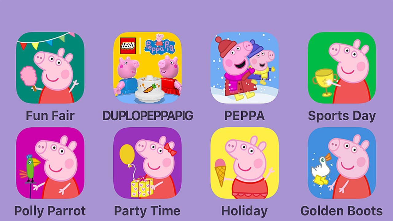 Peppa Pig "Fun Fair" - English Mobile Game Episode for iOS, Android ...