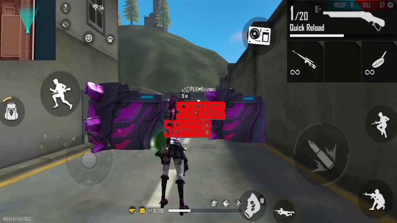 belajar one shot free fire battle grounds - YouTube