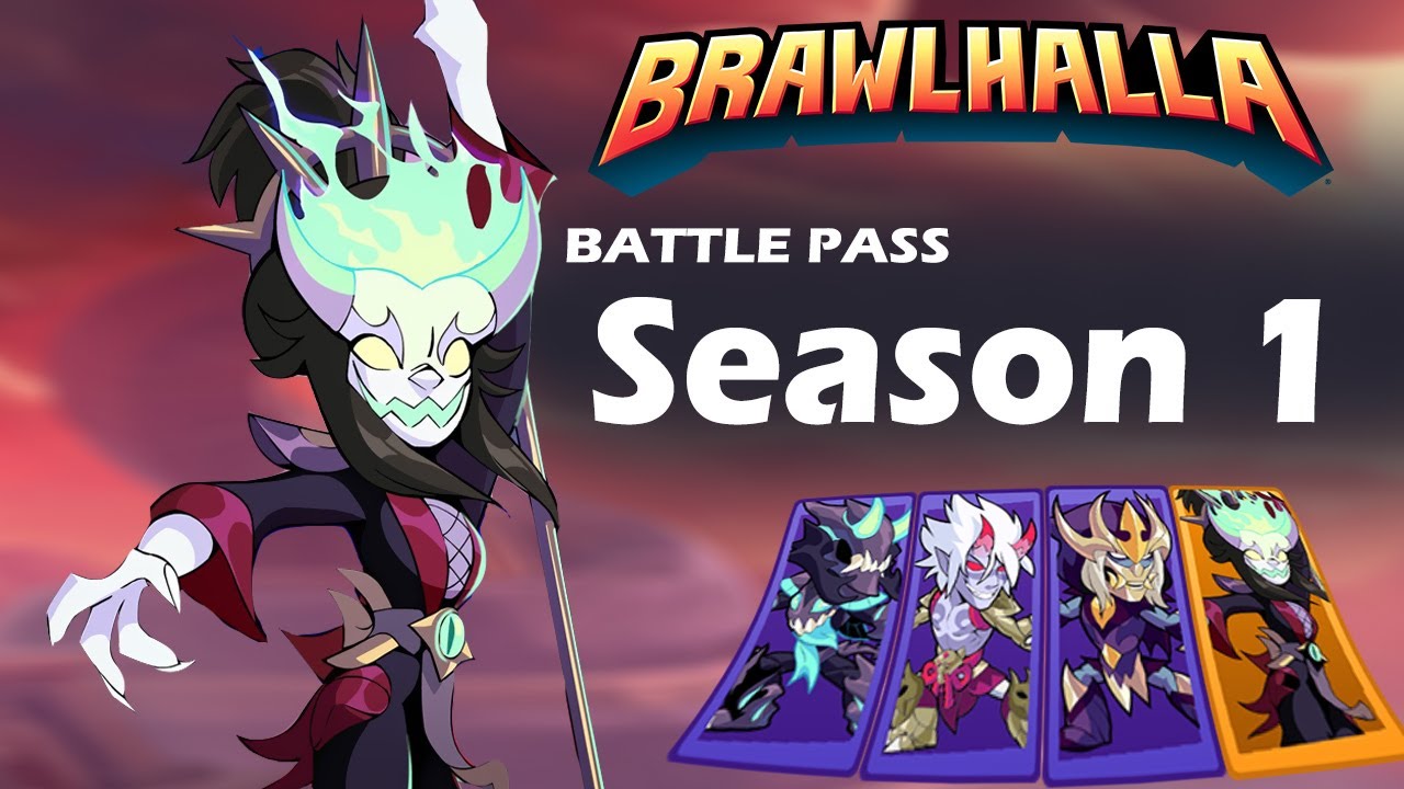 Brawhalla Season 1 Showcase!(Battle Pass) - YouTube
