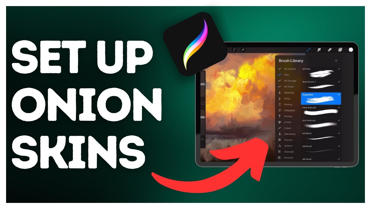 How to set up onion skins in Procreate? - YouTube