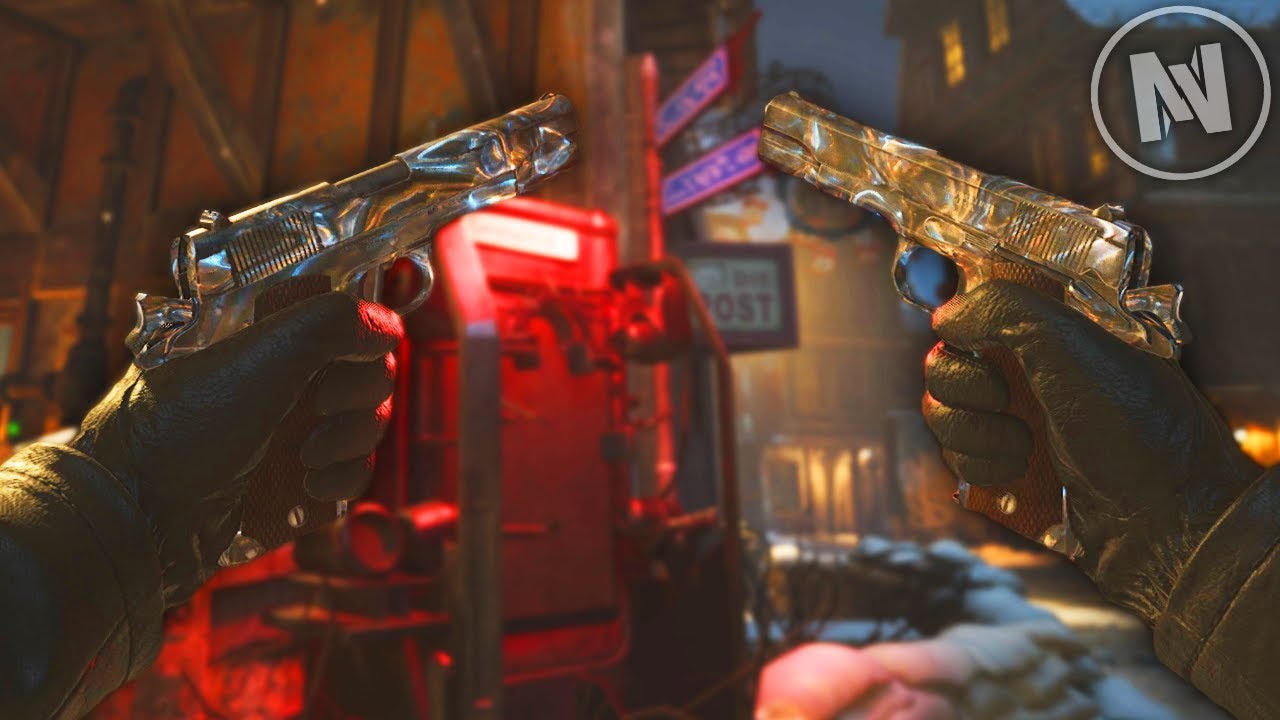 1911 Pack-a-Punched "Bacon And Eggs" (Call of Duty WWII Zombies) - YouTube