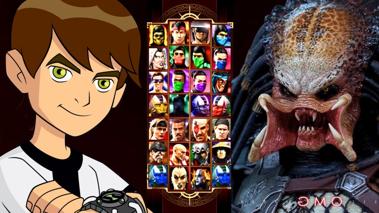 Mortal Kombat 9 - BEN 10 VS PREDATOR MOD - Expert Arcade Ladder ...