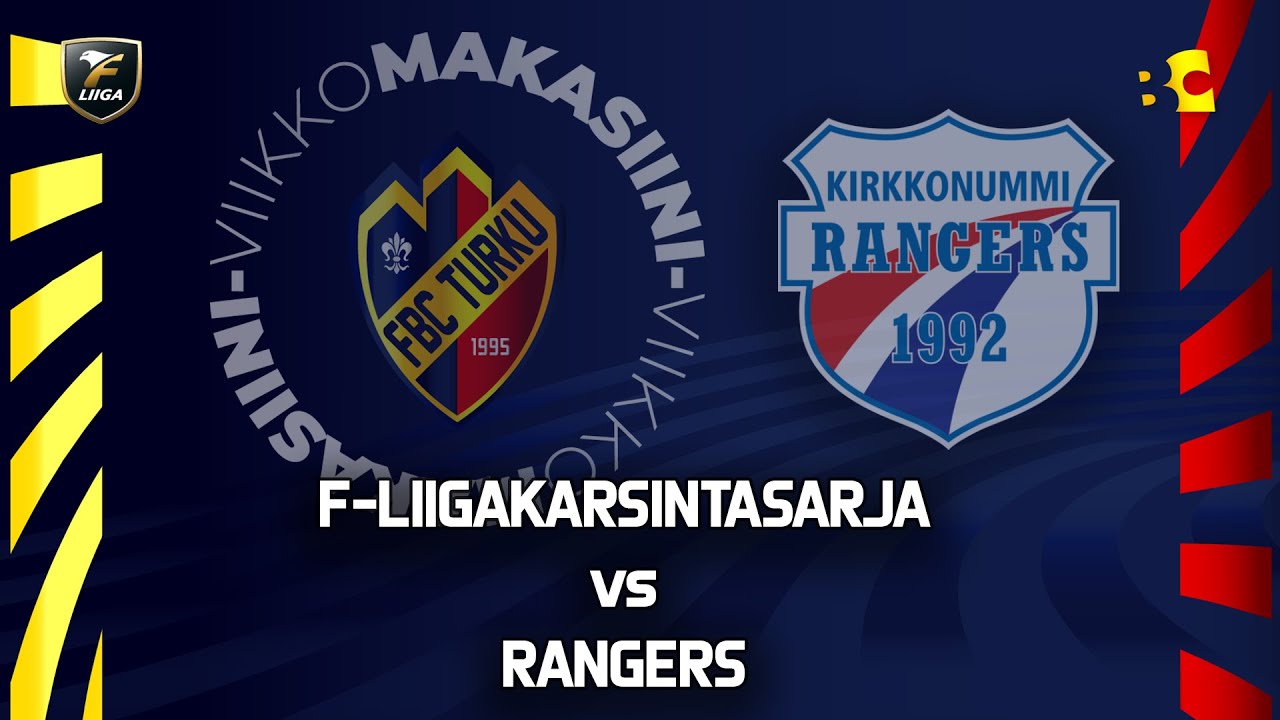 FBC Turku | VIIKKOMAKASIINI | Kirkkonummi Rangers- karsintasarja - YouTube