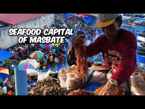 Tiangge Na Puro Fresh Seafood Sa Masbate - YouTube