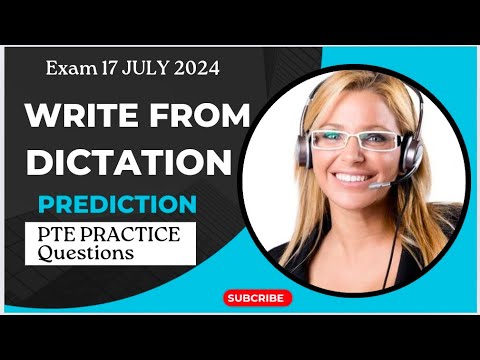 PTE Write From Dictation Practice | Improve Your PTE Listening ...