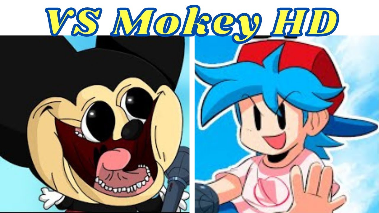 Friday Night Funkin' VS HD Mokey & Grooby CUTSCENES /FNF HD Mod Hard ...