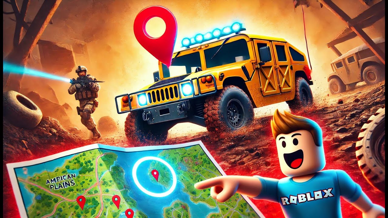 American Plains Mudding - Hidden Humvee Location & How to Unlock ...