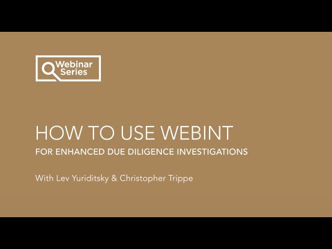 How to Use WEBINT for Enhanced Due Diligence Investigations - Sqope ...