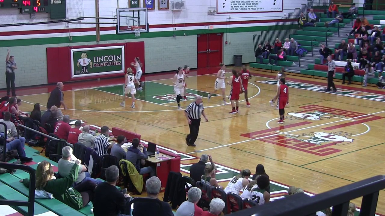 Lincoln Lady Railers vs. Springfield-01-07-17 2nd Half - YouTube