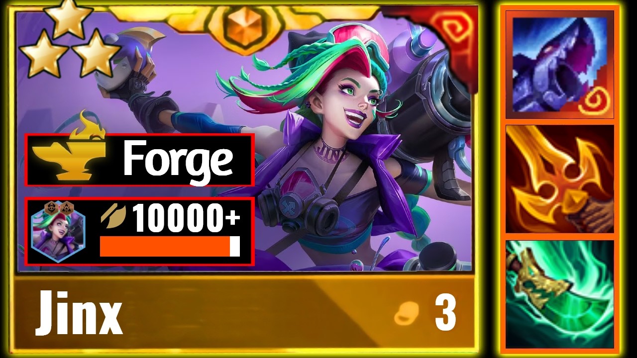 The PERFECT Cyber City Comp! ⭐⭐⭐ 3-Star Jinx, Sejuani & Galio Dominate ...