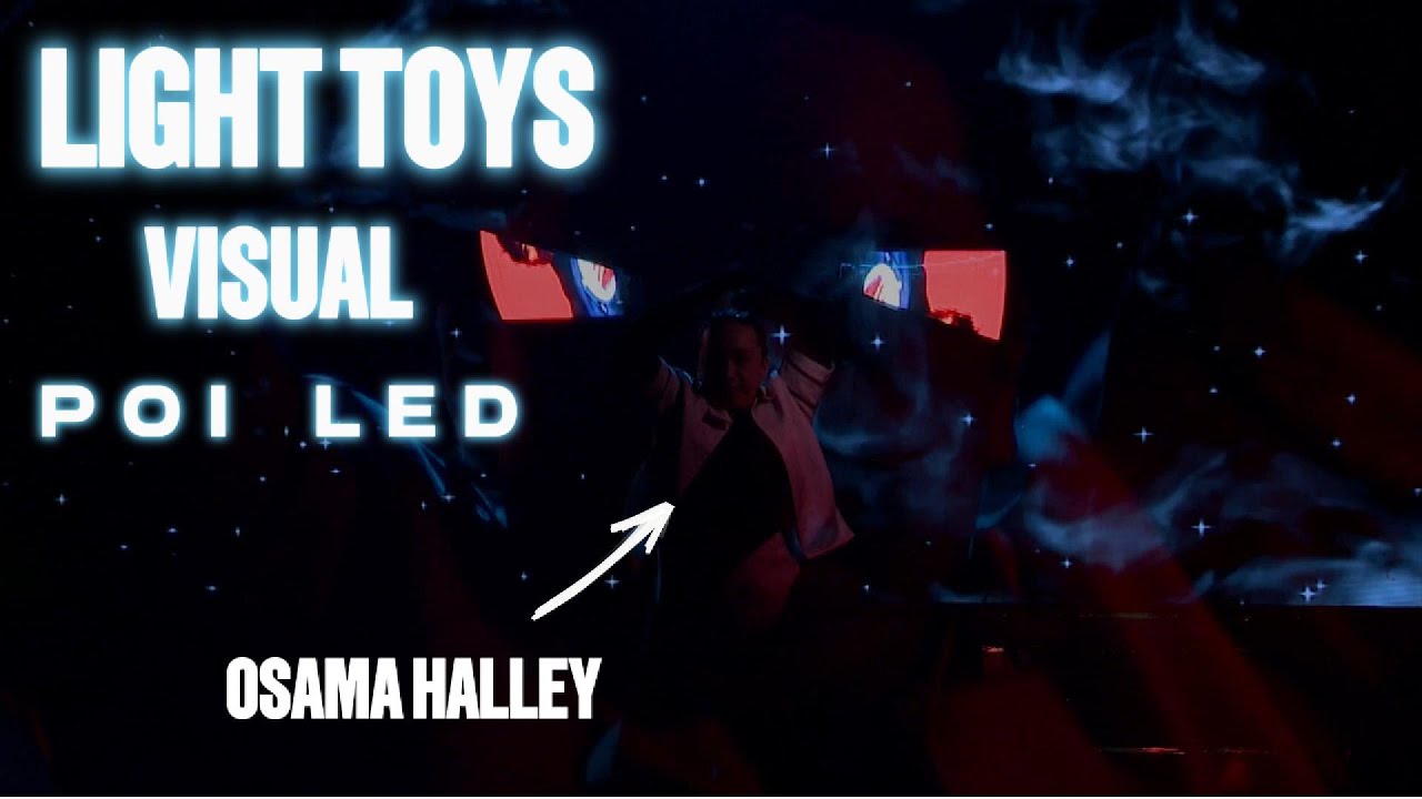 Múa Poi Led v4 Lighttoys - Poi Visual Led - Osama Halley - YouTube