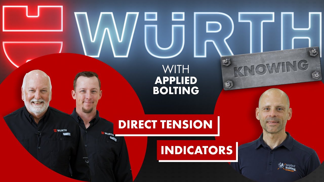 Direct Tension Indicators (DTI's) | Würth Knowing Episode 19 - YouTube