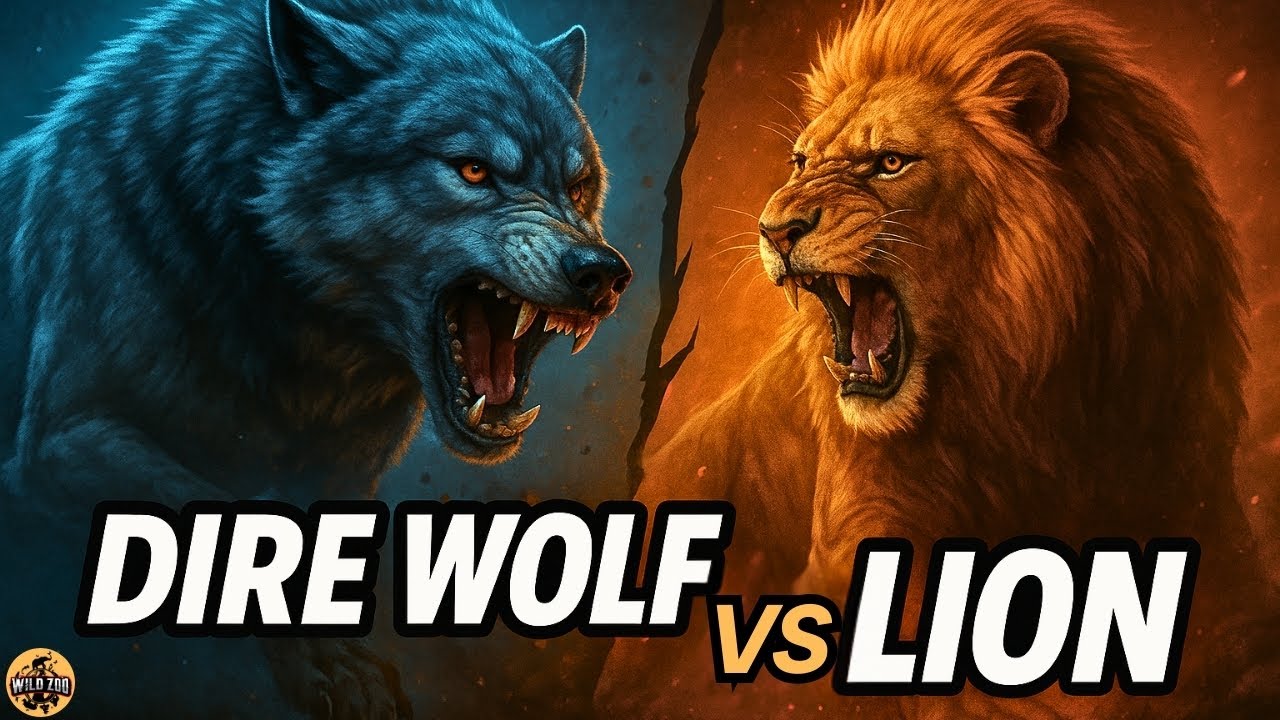 Dire Wolf vs Lion – Who Would Win in a Real Fight? - YouTube