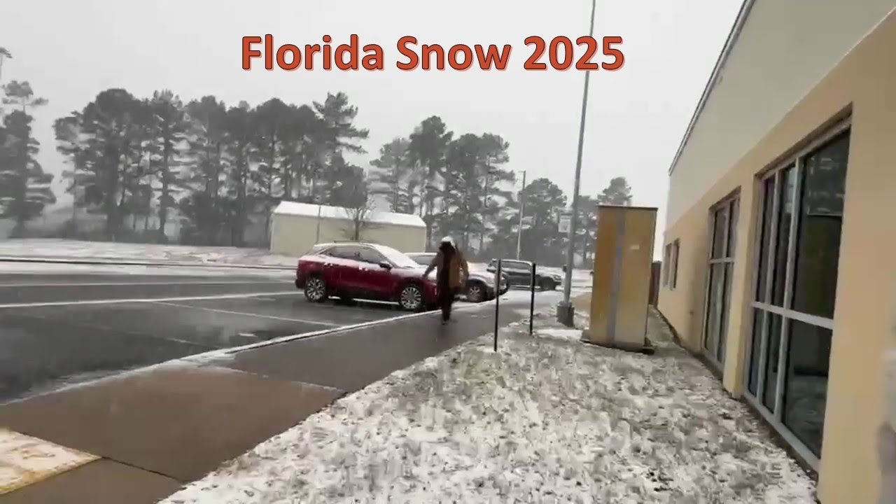 January 2025 The Snowiest Day in the State of Florida | Historic Snow ...