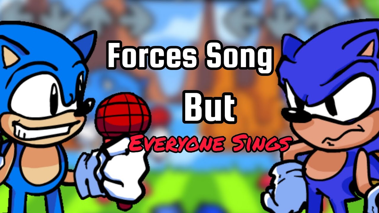 Friday Night Funkin' Forces But Everyone Sings - FNF Cover - YouTube