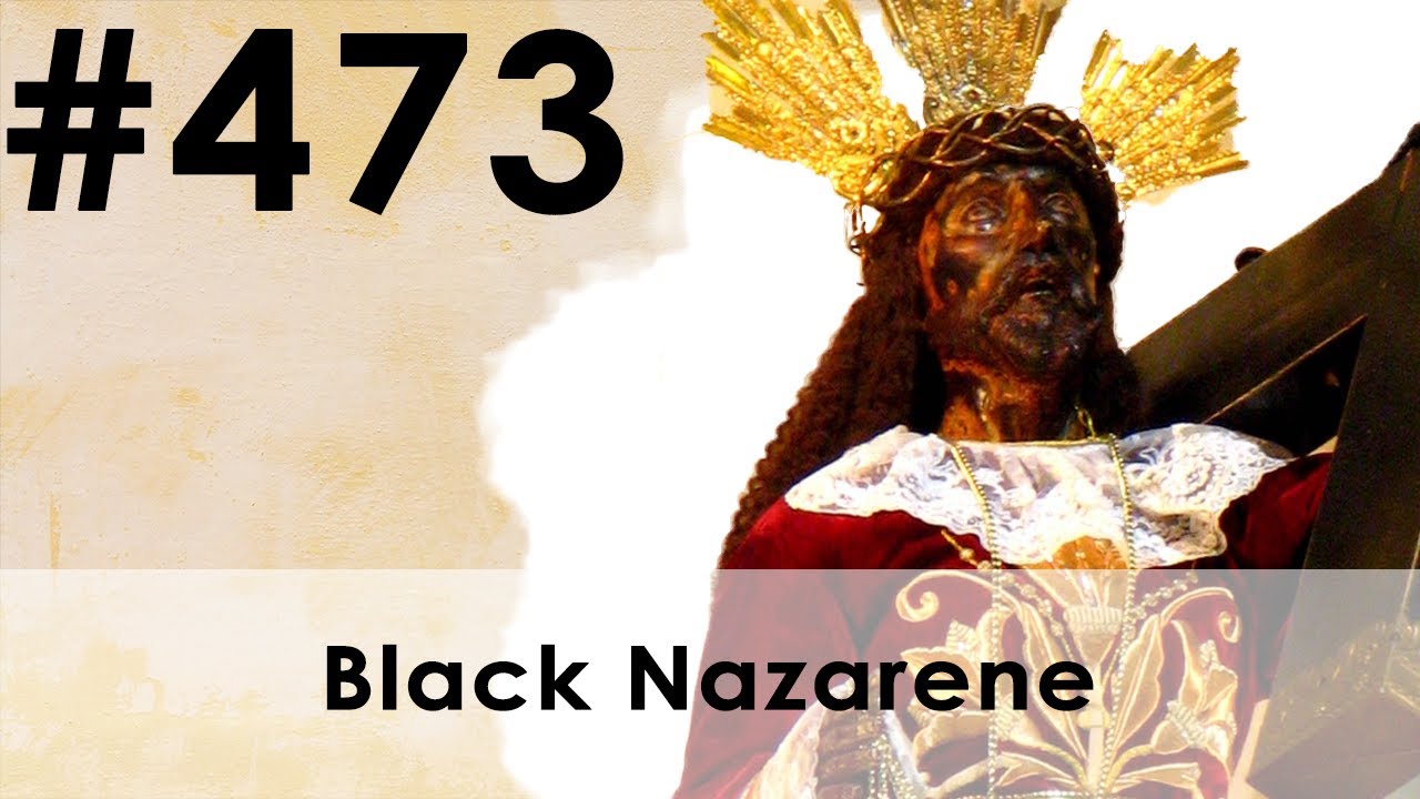 Drawing No. 473: How to Draw the BLACK NAZARENE of QUIAPO (FEAST DAY 9 ...