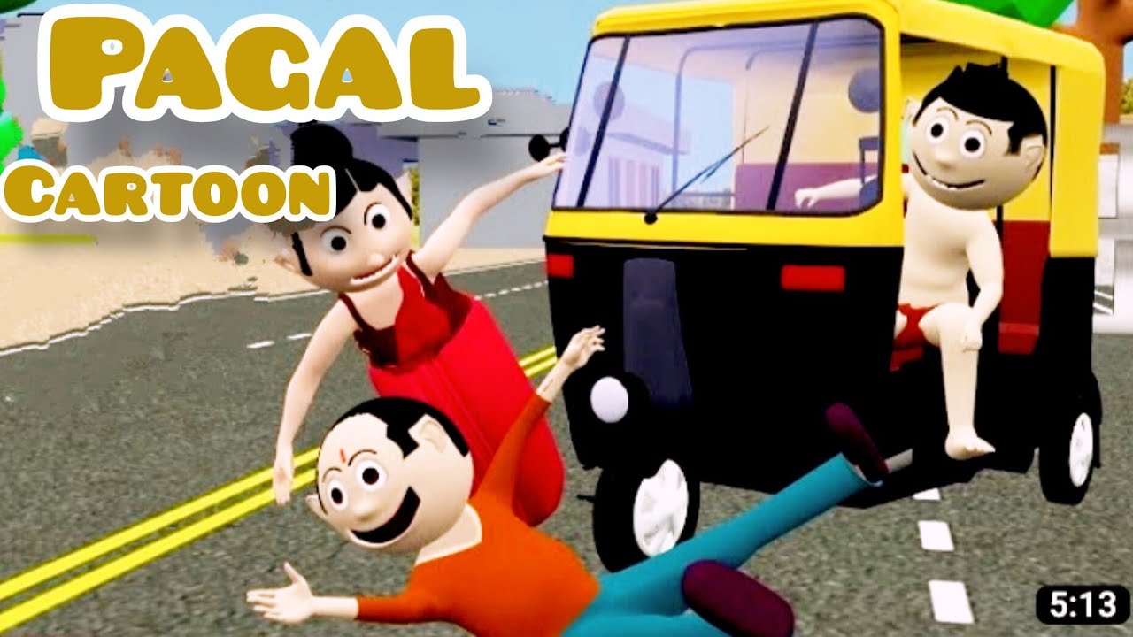 Pagal Cartoon Comedy Cartoon - YouTube