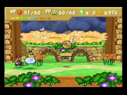 Paper Mario (N64) Walkthrough - 57 The Cloud Machine - YouTube