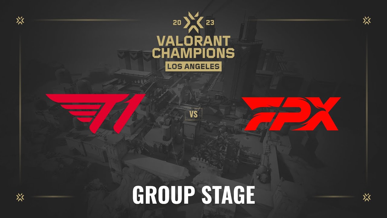 T1 v FPX Bind Champs Groups - YouTube