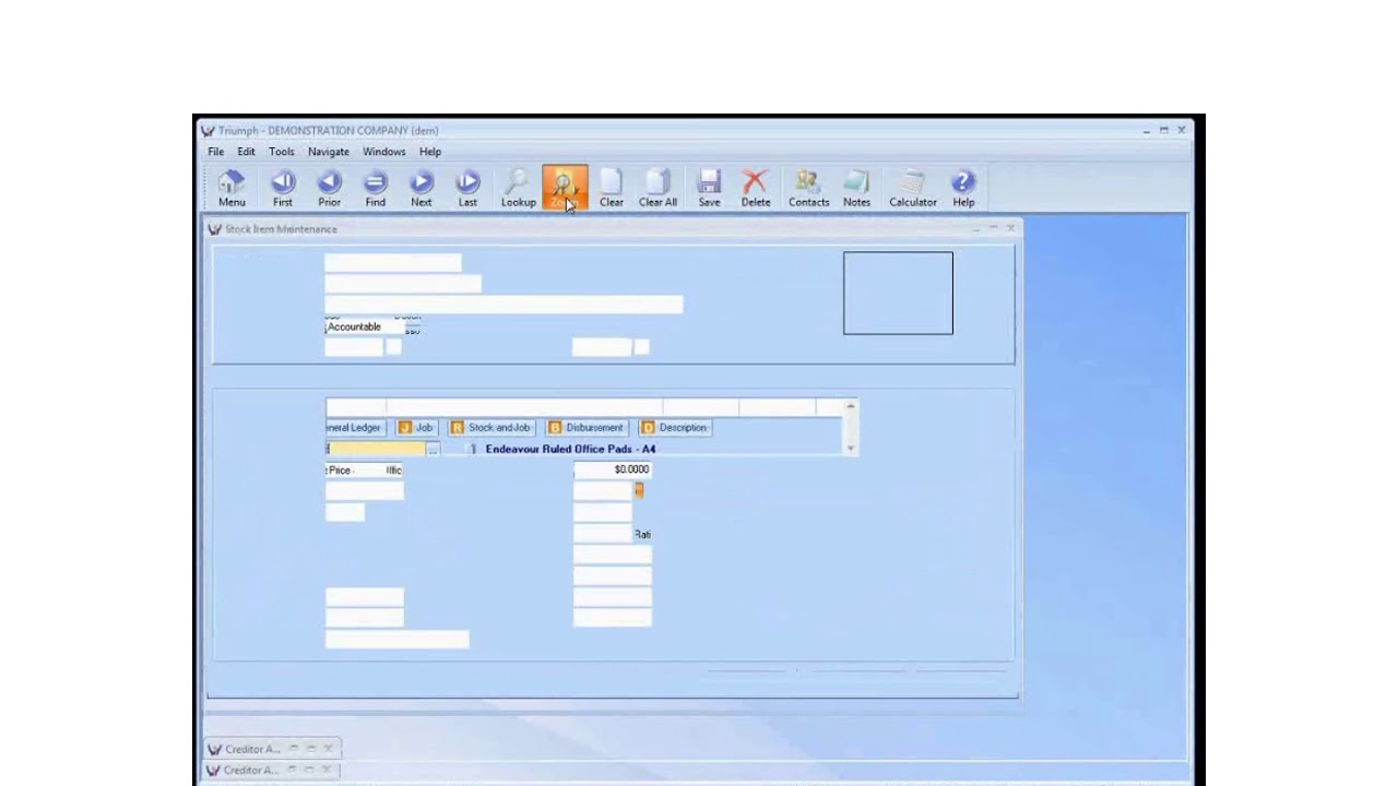 Triumph Purchase Order Module - YouTube