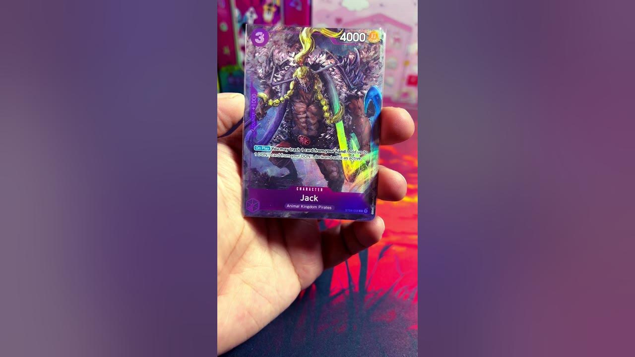 ST04-008 Jack Full Art. - YouTube