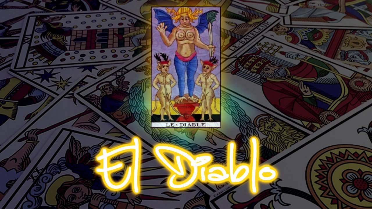 Tarot de Marsella - Arcanos Mayores - El diablo - YouTube
