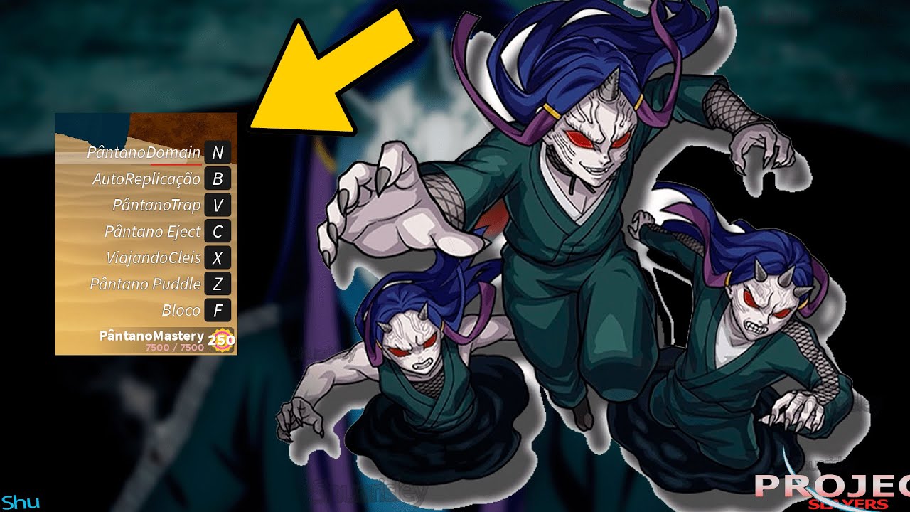 O PODER MÁXIMO DA DEMON ART SWAMP PROJECT SLAYERS! - YouTube