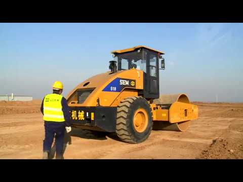 Огляд віброкатків SEM 512, SEM 518, SEM522. Дробмаш-Україна - YouTube