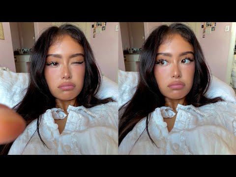 Bronzy freckle summer makeup | katiexyi