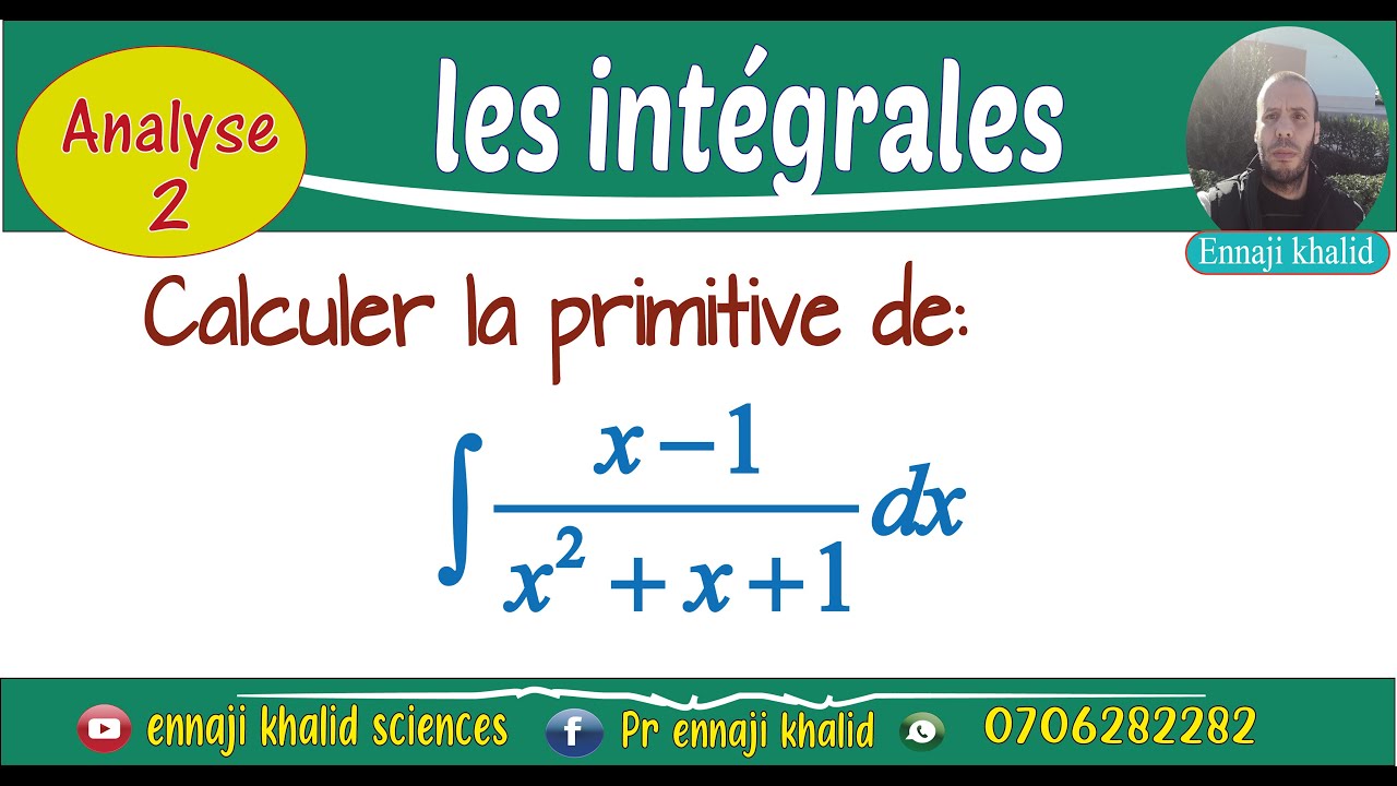 Primitive D une Fonction Avec Arctan YouTube