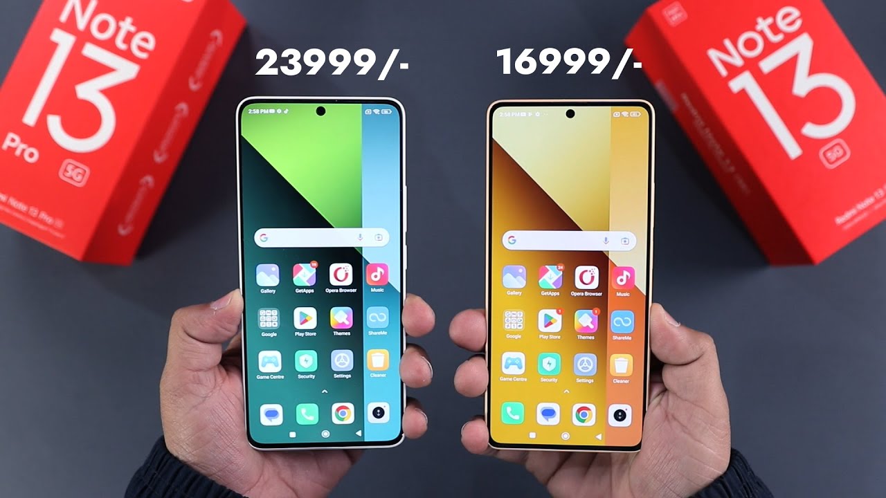 Redmi Note 13 Pro Vs Note 13 5G Detail Comparison I Which is Better for ...