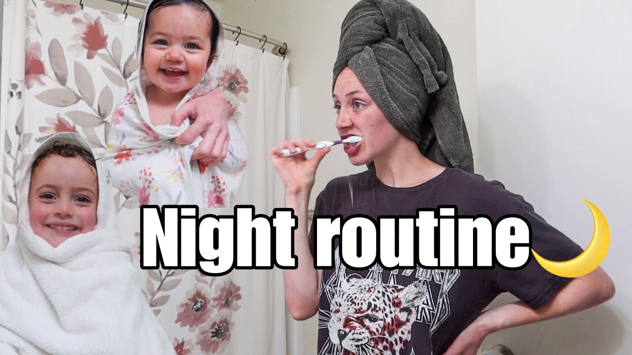 My REALISTIC Nighttime Routine | baby + toddler style - YouTube
