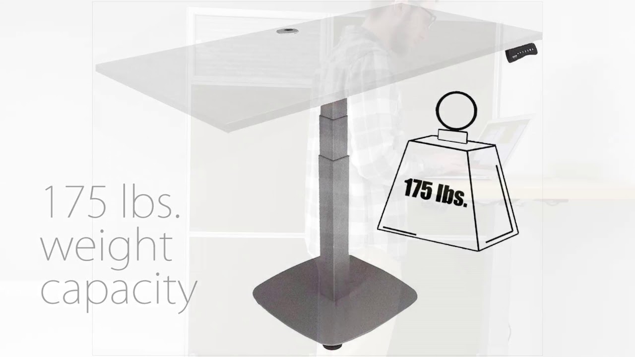 Small Office Electric Lift Desks Video - YouTube