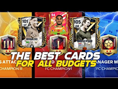 THE BEST CARDS FOR ALL BUDGETS IN FC MOBILE 24 🏆 META CARDS 🏆 - YouTube