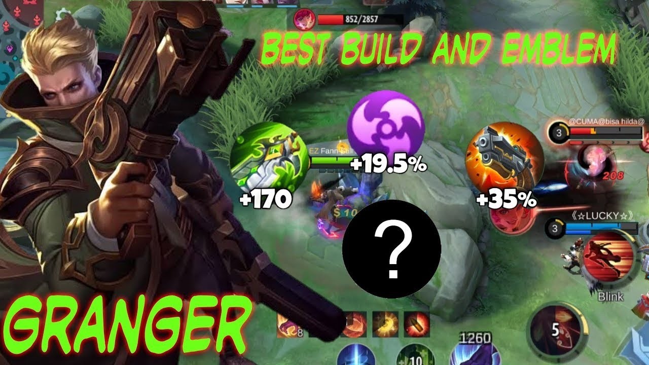 GAMEPLAY GRANGER AGRESIF 🔥 BUILD DAN EMBLEM GRANGER TERBAIK | MOBILE ...
