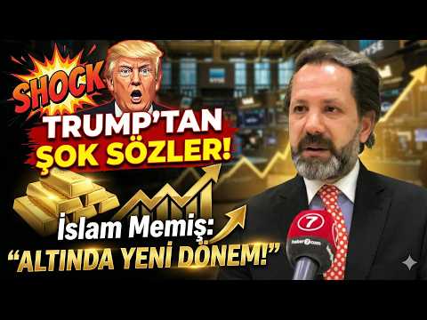Trump'tan Şok Sözler: İslam Memiş Altın Piyasasında Yeni Dönemi Açıkladı!