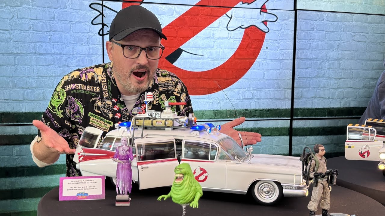 The Intricate Design Journey Of Ghostbusters Haslab Ecto-1, Ecto-1a and ...