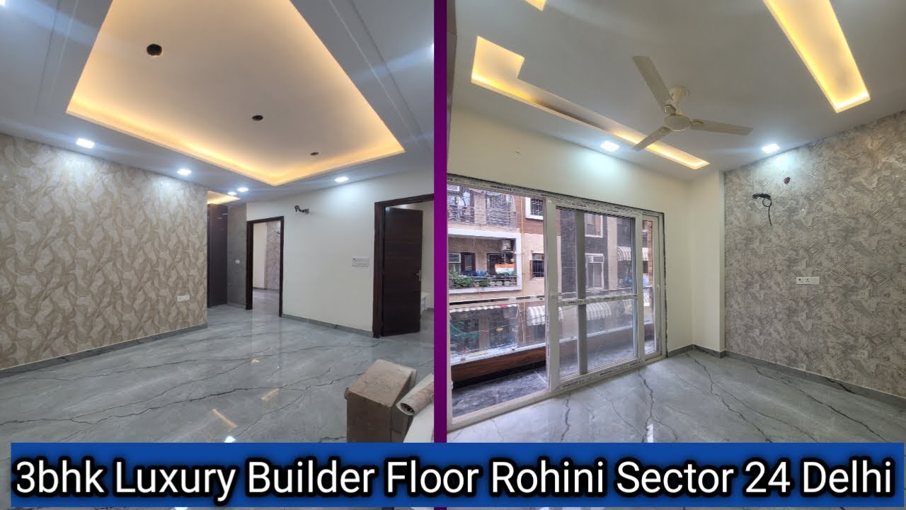3bhk 800sqft. Luxury Builder Floor Rohini Sector 24 Delhi Call ...