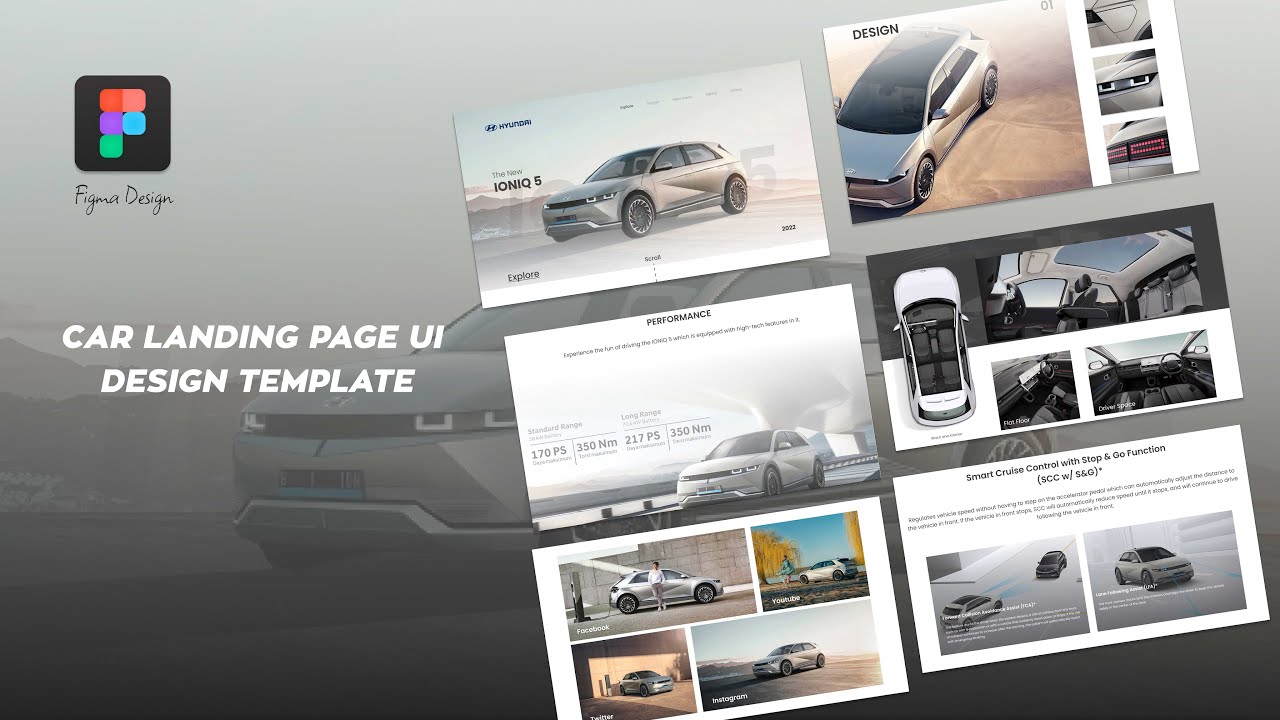 Modern Car Landing Page UI Design | Figma Tutorial - YouTube