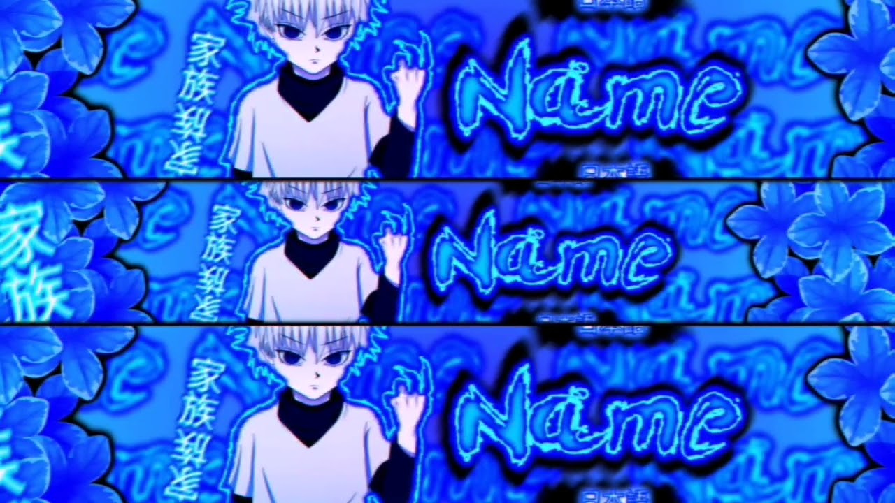 TEMPLATE 『KILLUA』 名前 - YouTube